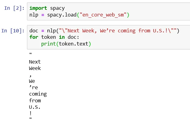 spacy examples
